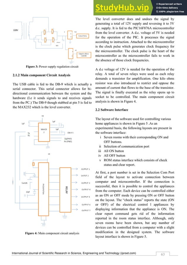 A Microcontroller Framework For PC Based Electrical Appliance Control System | PDF