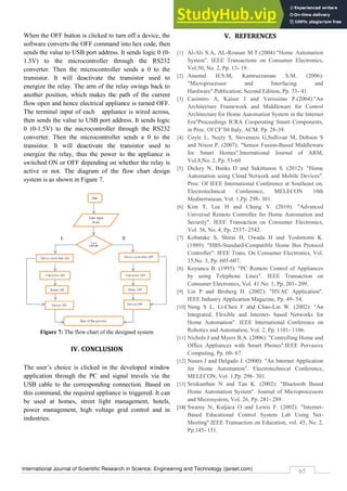 A Microcontroller Framework For PC Based Electrical Appliance Control System | PDF