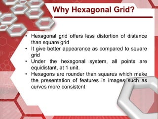 A mid point ellipse drawing algorithm on a hexagonal grid | PPTX