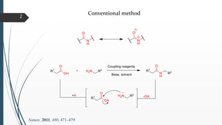 Amide bond formation | PPSX