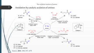 Amide bond formation | PPSX