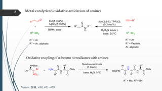 Amide bond formation | PPSX