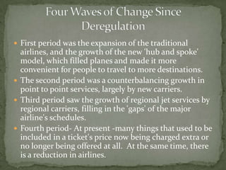 airline deregulation | PPT