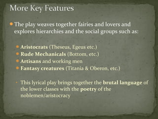 Shakespeare's A Midsummer Night’s Dream | PPT