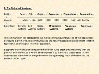 Ami ecology part1. introduction | PPT