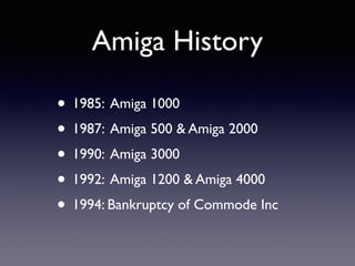 Amiga Cracktro Programming | PPT