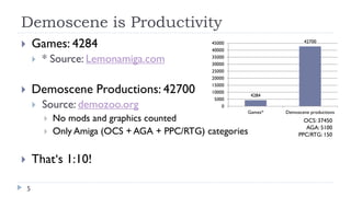 Amiga 34 Demoscene Talk by Noname and Dascon | PPT