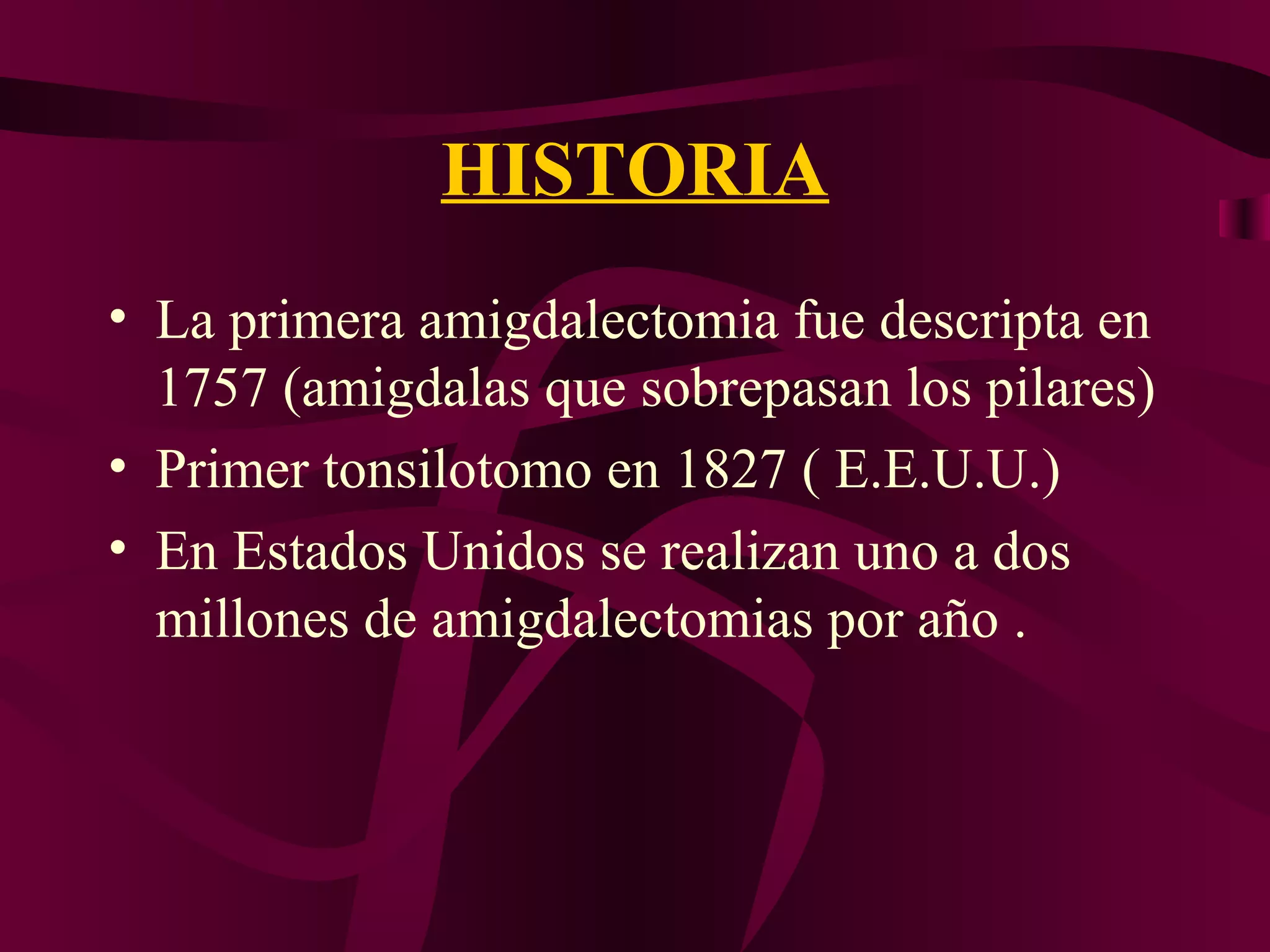 Amigdalectomia.. | PPT