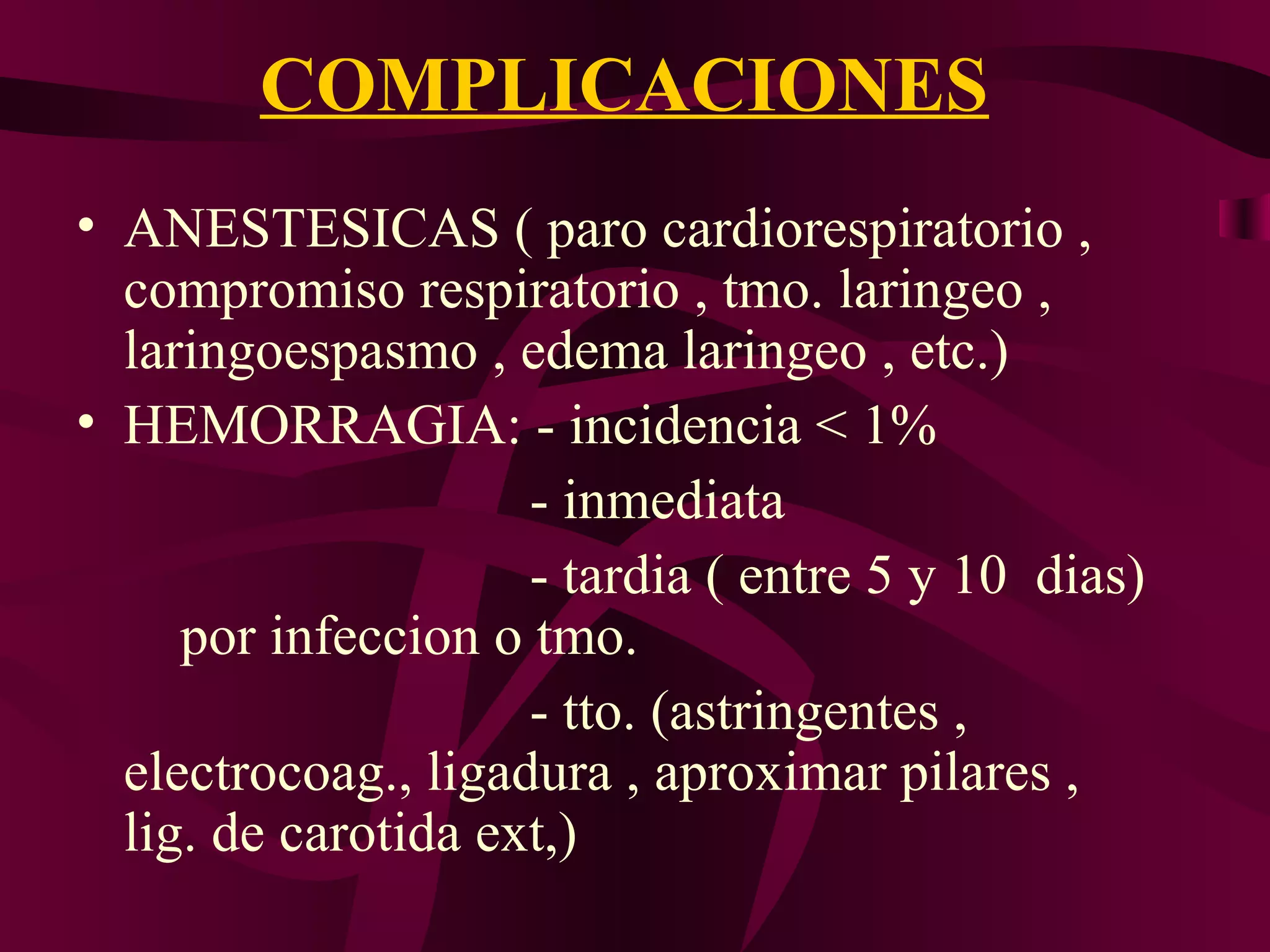 Amigdalectomia.. | PPT