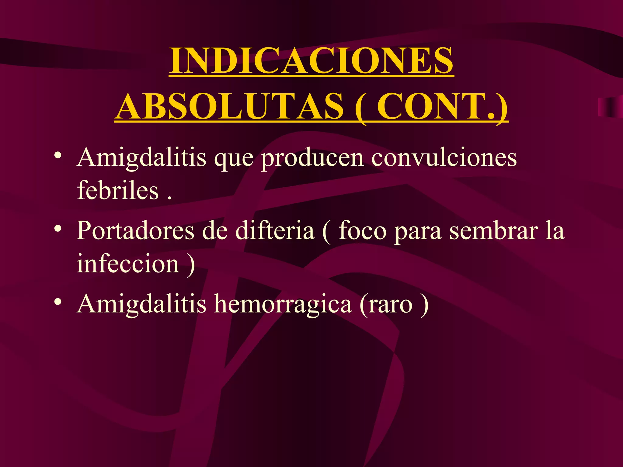 Amigdalectomia.. | PPT