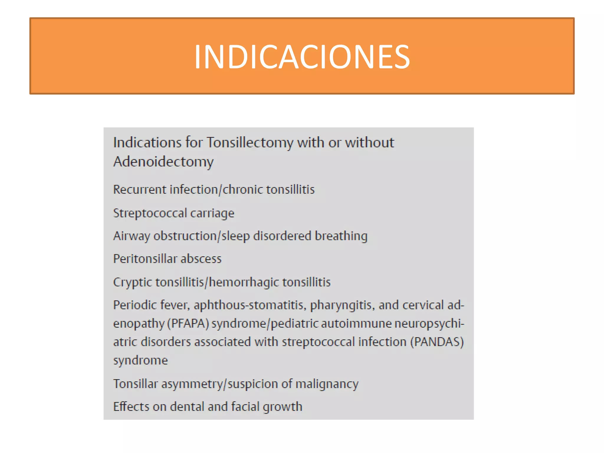 Amigdalectomia - Adenoidectomia | PPTX