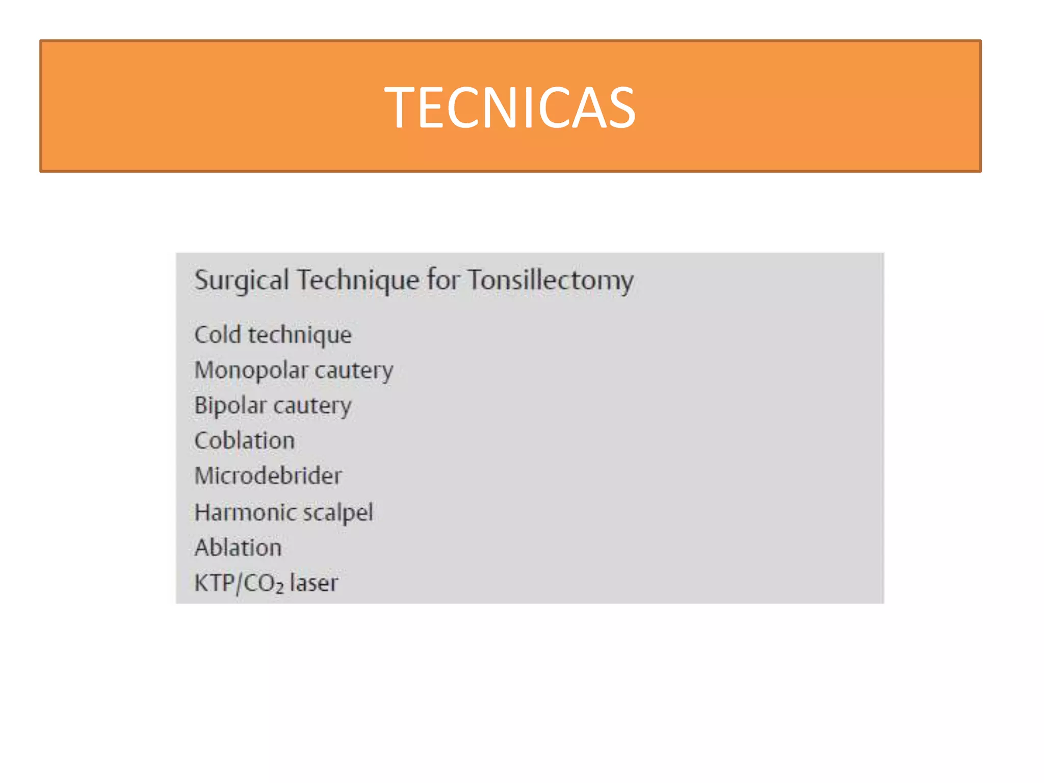 Amigdalectomia - Adenoidectomia | PPTX