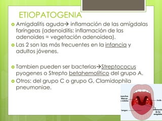 Amigdalitis | PPTX