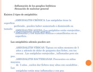 Amigdalitis aguda | PPT
