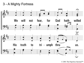 A Mighty Fortress | PPT