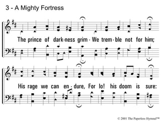 A Mighty Fortress | PPT