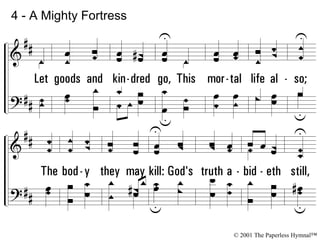 A Mighty Fortress | PPT