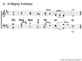 A Mighty Fortress | PPT