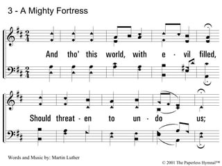 A Mighty Fortress | PPT