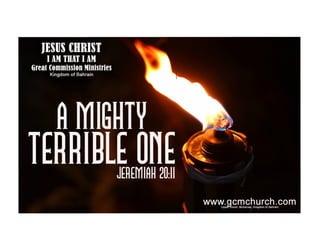 A mighty & terrible one | PDF