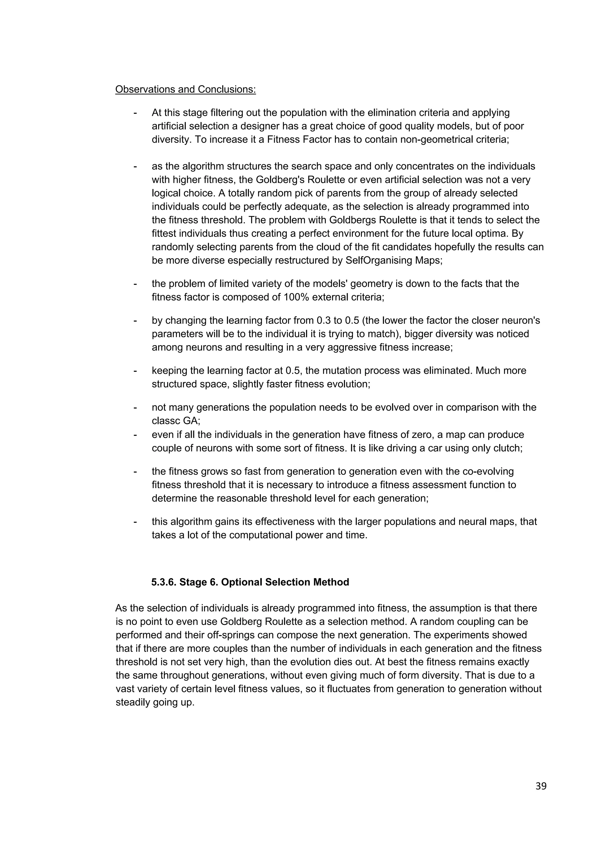 Amiina Bakunowicz_MSc Thesis_NEURAL SELF-ORGANISING MAPS AND GENETIC ALGORITHM: EVOLVING 3D ...