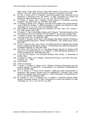 Complexity Analysis in Scalable Video Coding | PDF