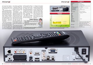 Amiko sthd8820 cicxepvr | PDF | Computer Peripherals | Computing