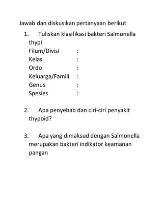 A,miko soal samonella | PDF