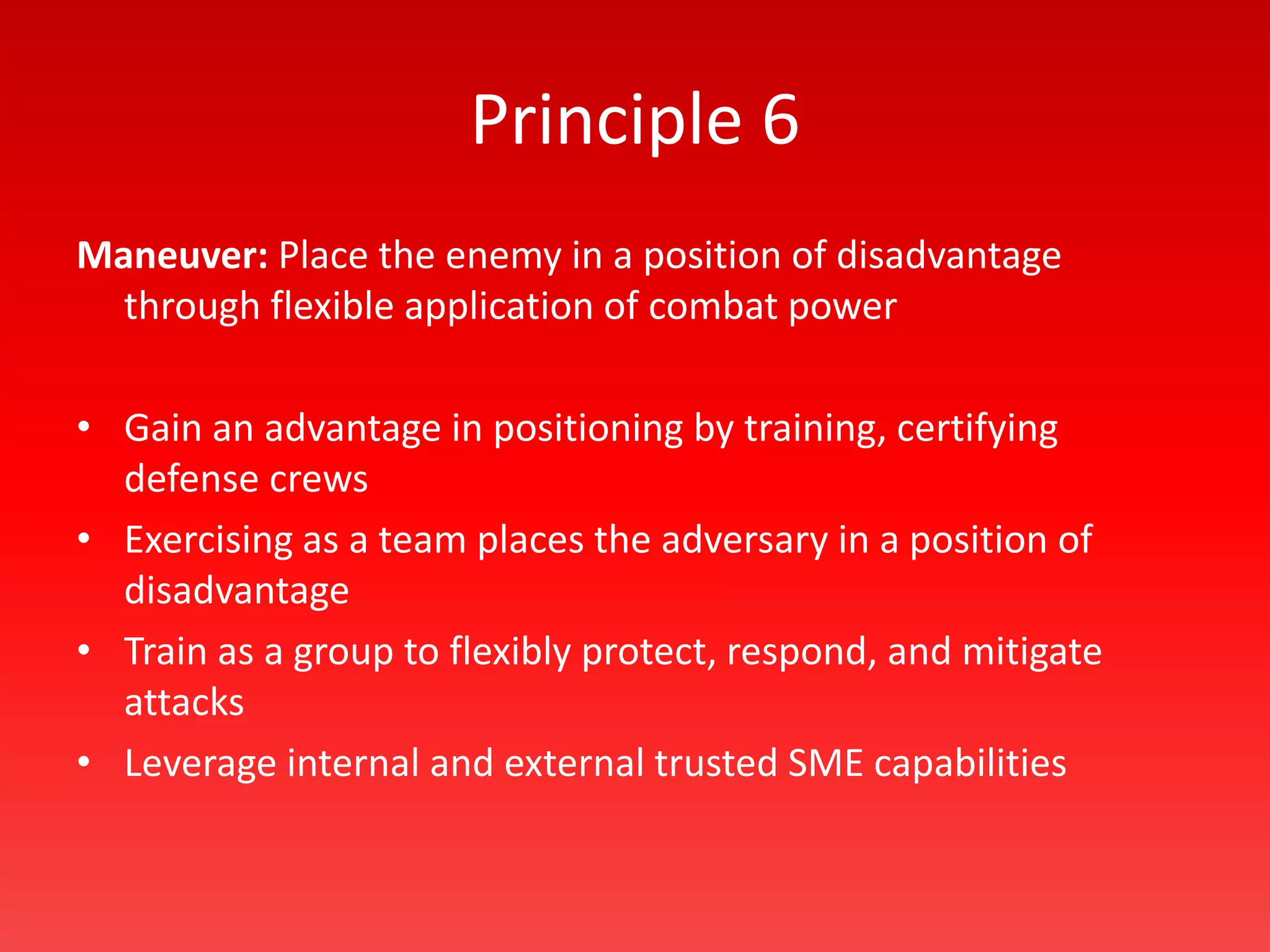 A military perspective on cyber security | PPTX