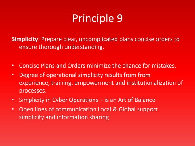 A military perspective on cyber security | PPTX | Information and ...