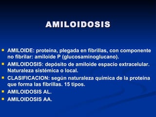 Amiloidosis Renal | PPT