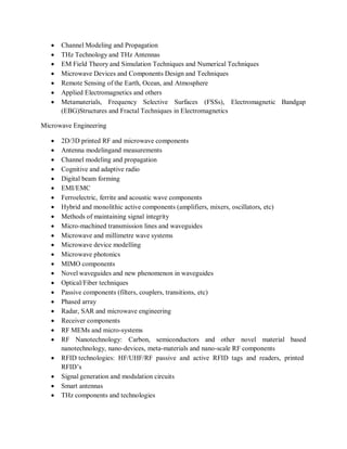 International Conference on Antennas, Microwave and Microelectronics Engineering (AMiMi 2024 ...