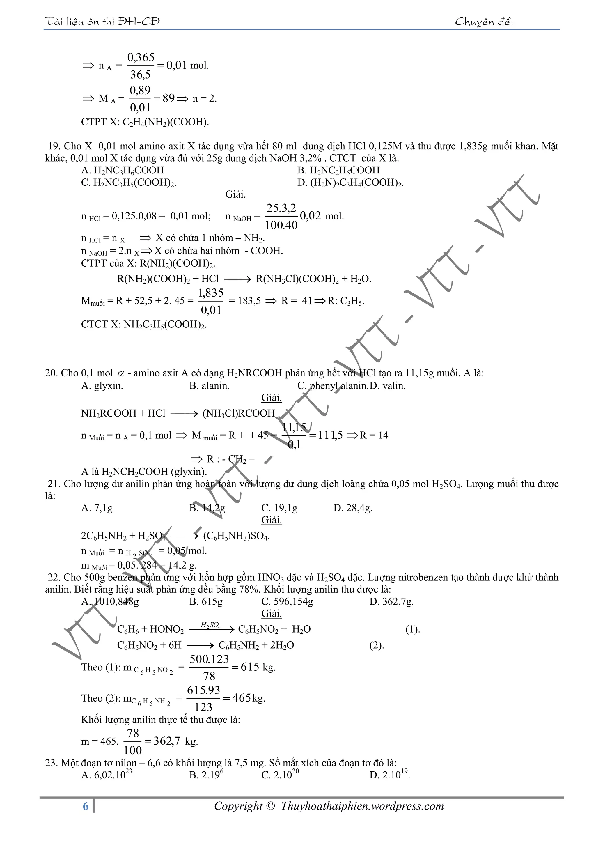 Amin co-loi-giai | PDF