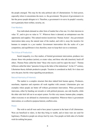 Libertarian Theory | PDF