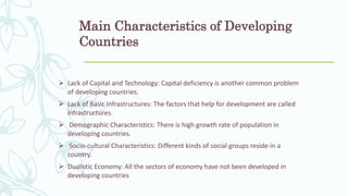 rich and poor countries | PPTX