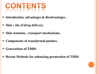 Transdermal Drug Delivery And Patches—An Overview Bird, 60% OFF