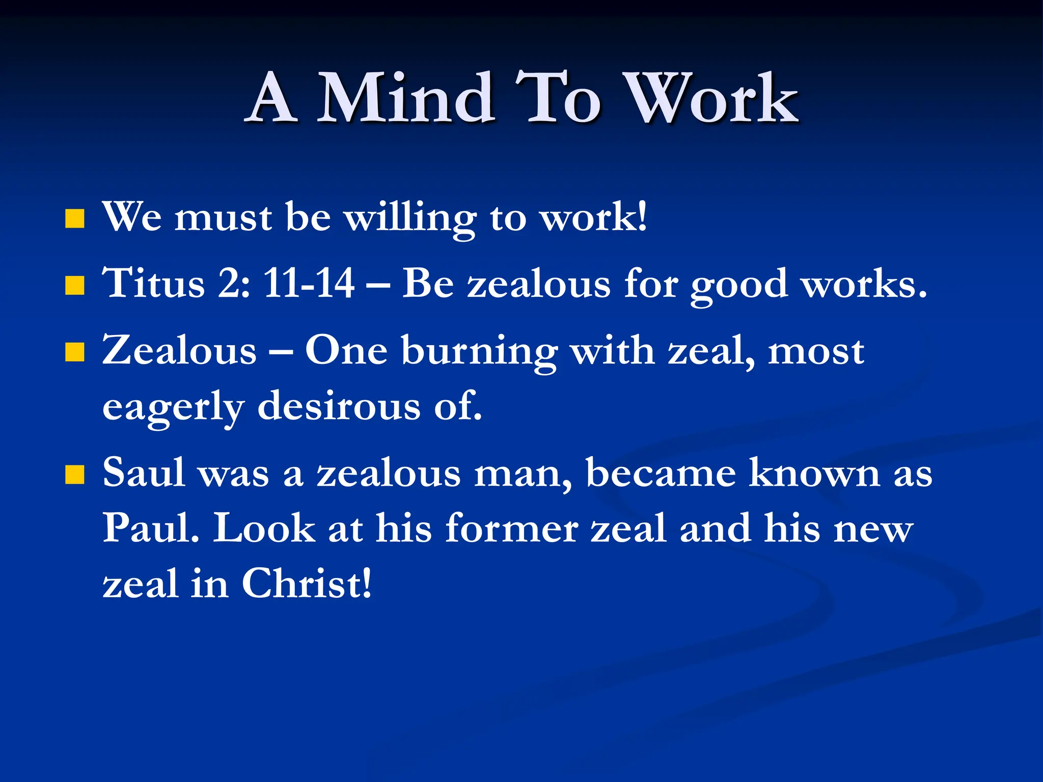 A Mind To Work.ppt
