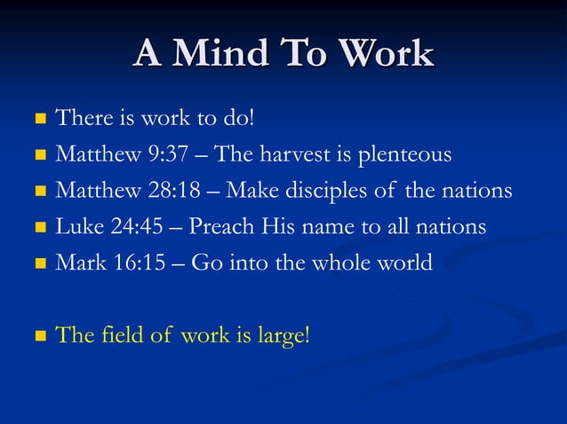 A Mind To Work.ppt