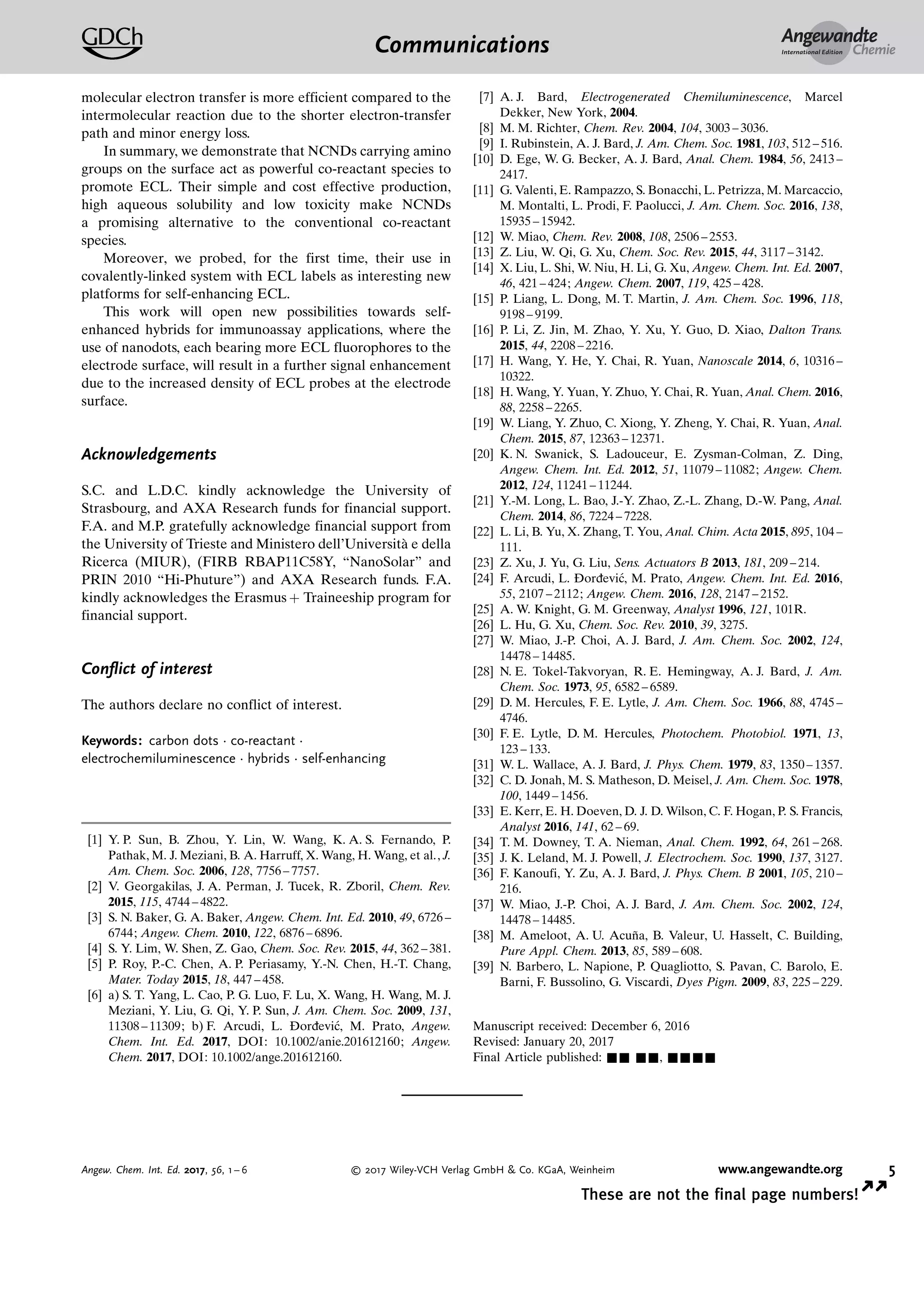 Amine rich nitrogen doped carbon dots | PDF