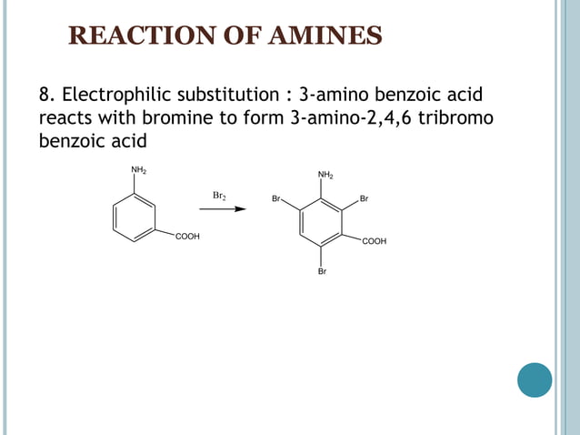 Aromatic amines | PPTX | Chemistry | Science