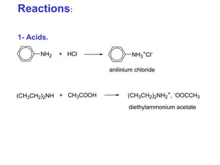 Amines ppt (chemistry) | PPT