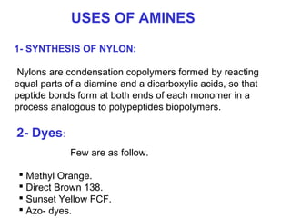Amines ppt (chemistry) | PPT