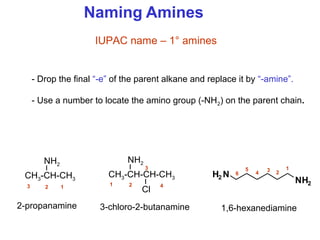 Amines ppt (chemistry) | PPT