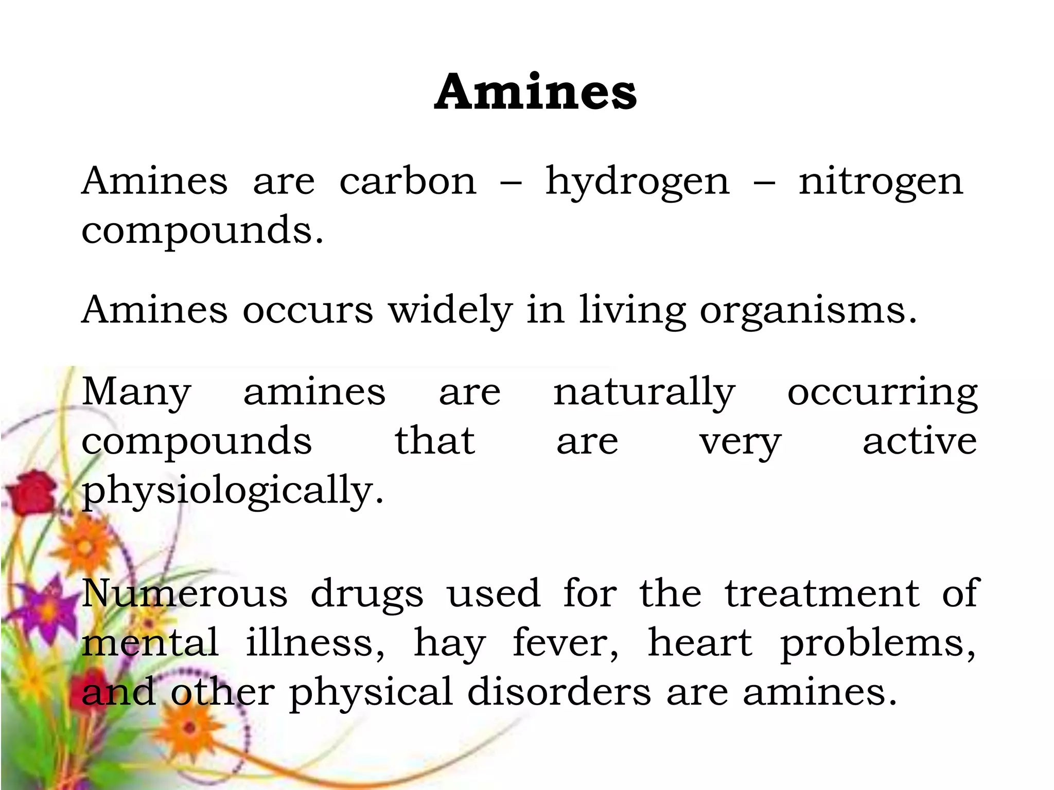 Amines | PPTX