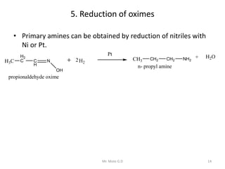 Amines | PPTX