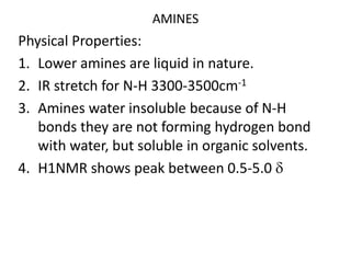 Amines | PPTX