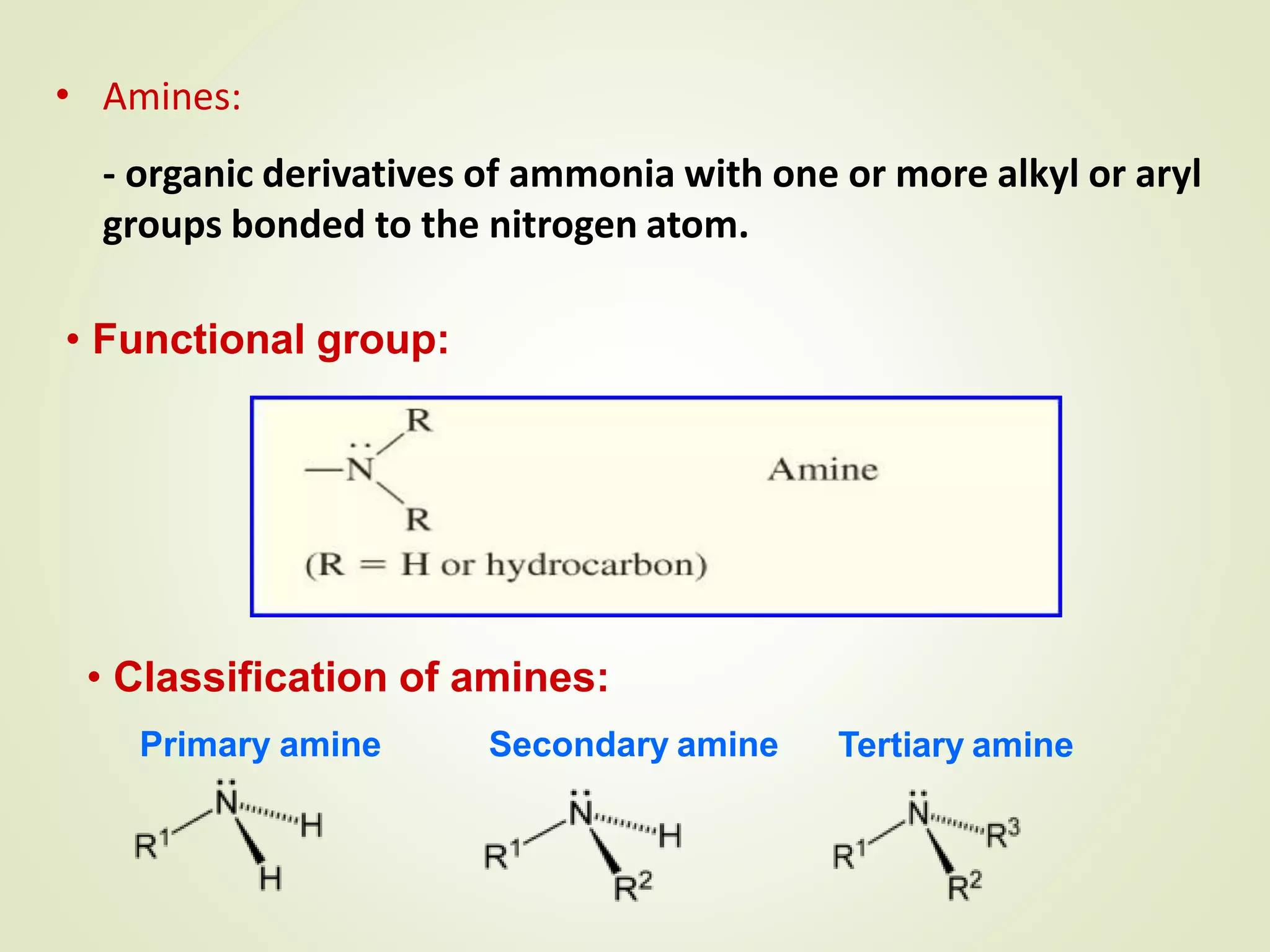 Amines | PPTX