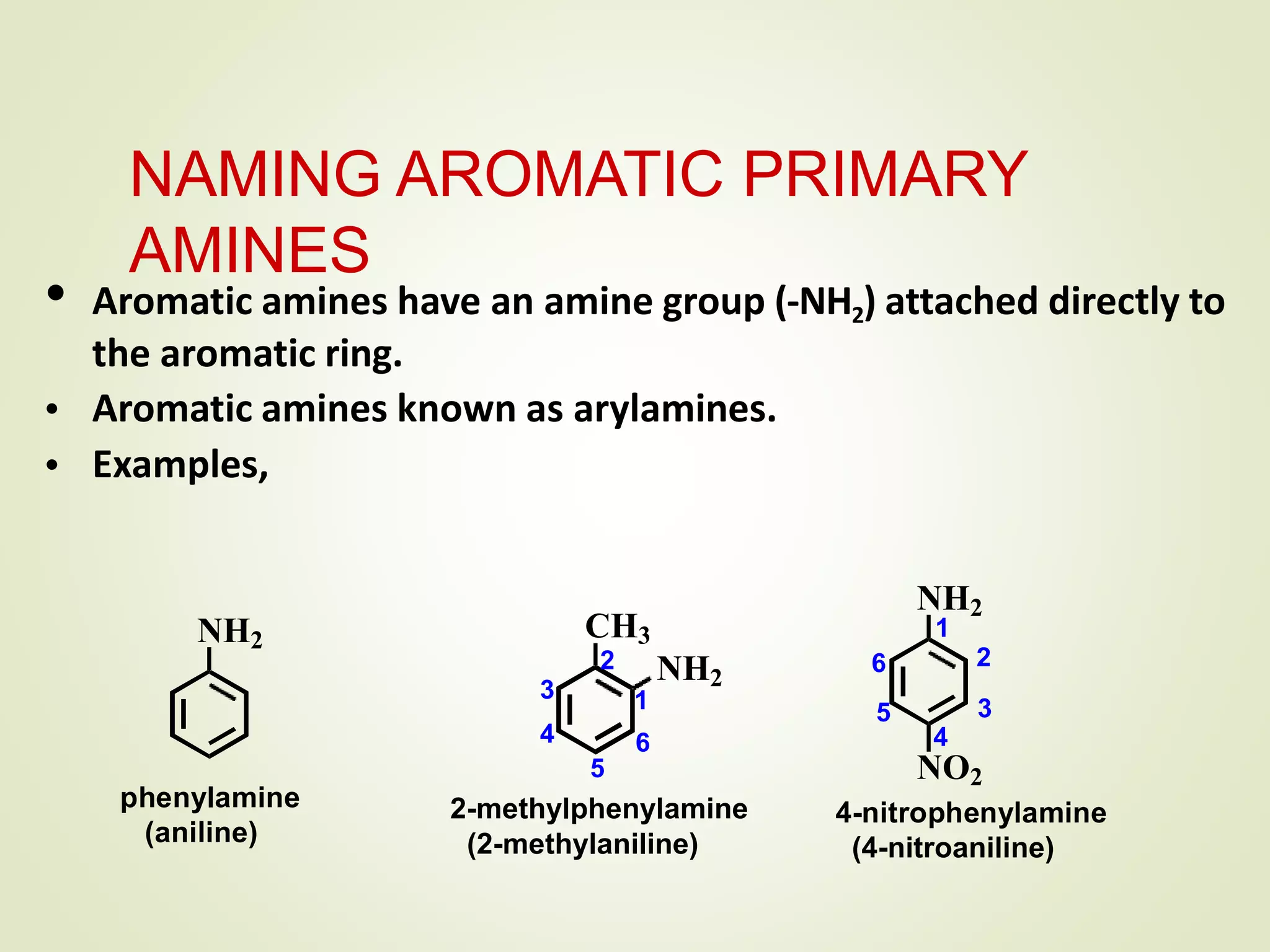 Amines | PPTX