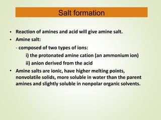 Amines | PPTX