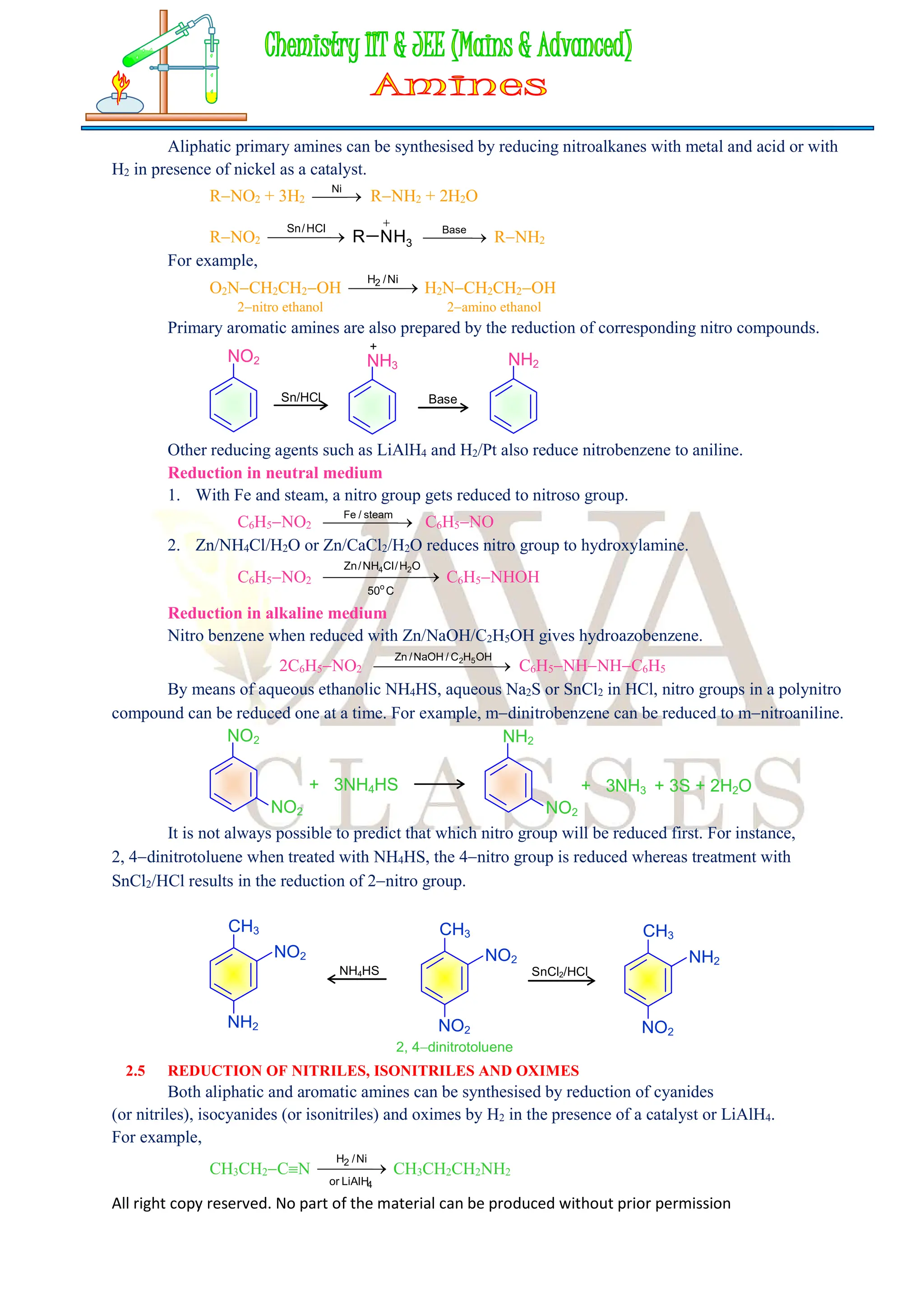 class 12 chemistry amines formula and structure pdf | PDF